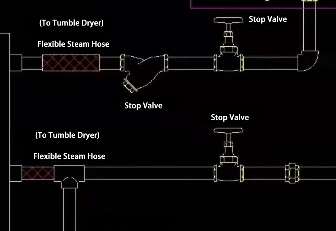 2 Must Know About Laundry Tumble Dryer Steam Pipes Install